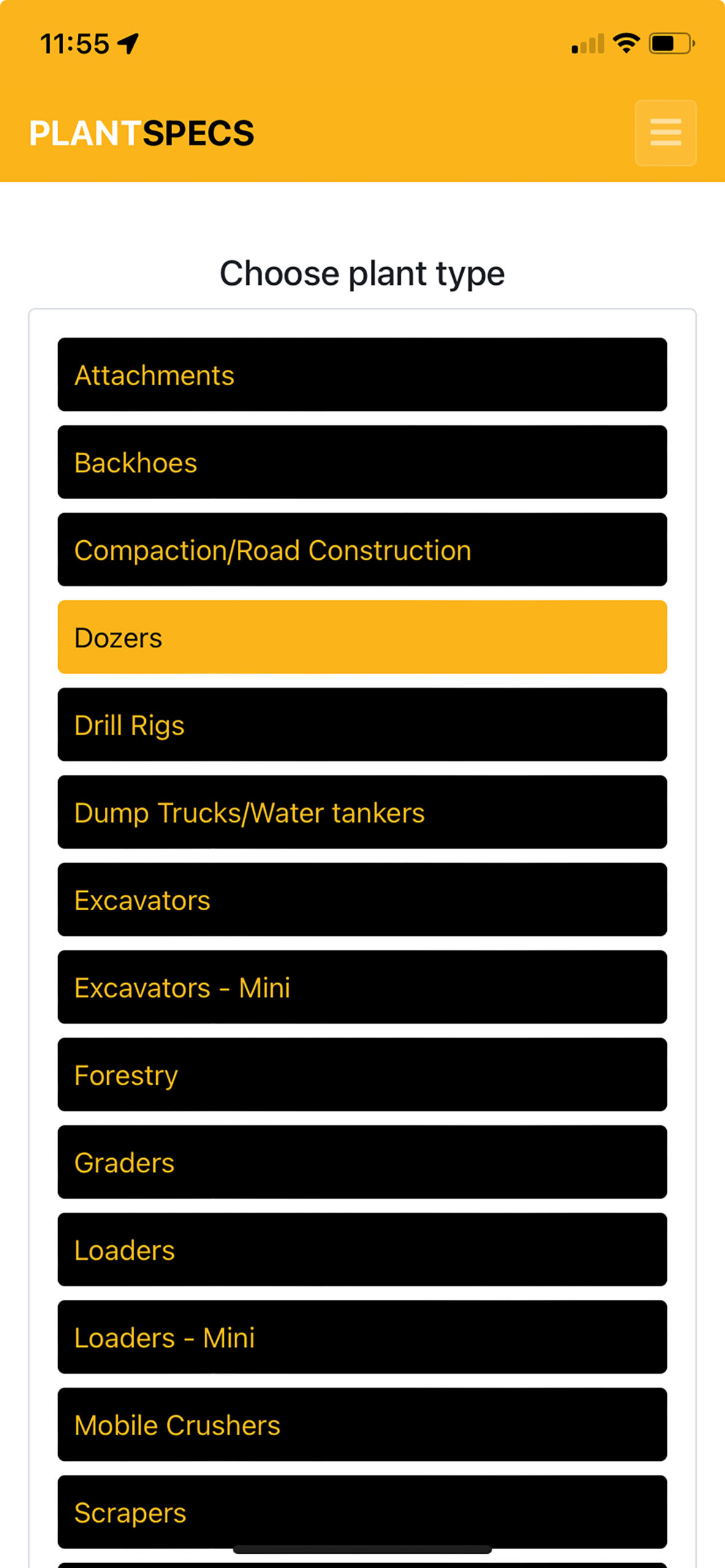 Plant Specs Online – Australia’s Leading Earthmoving Database